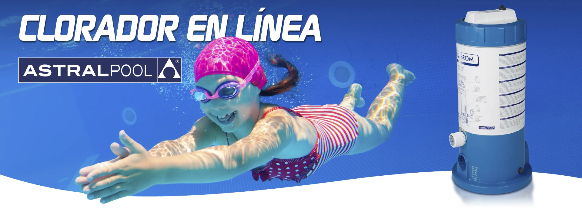 Clorador en Línea Clorimax para Piscinas 40Lts AstralPool - PERFECT POOL